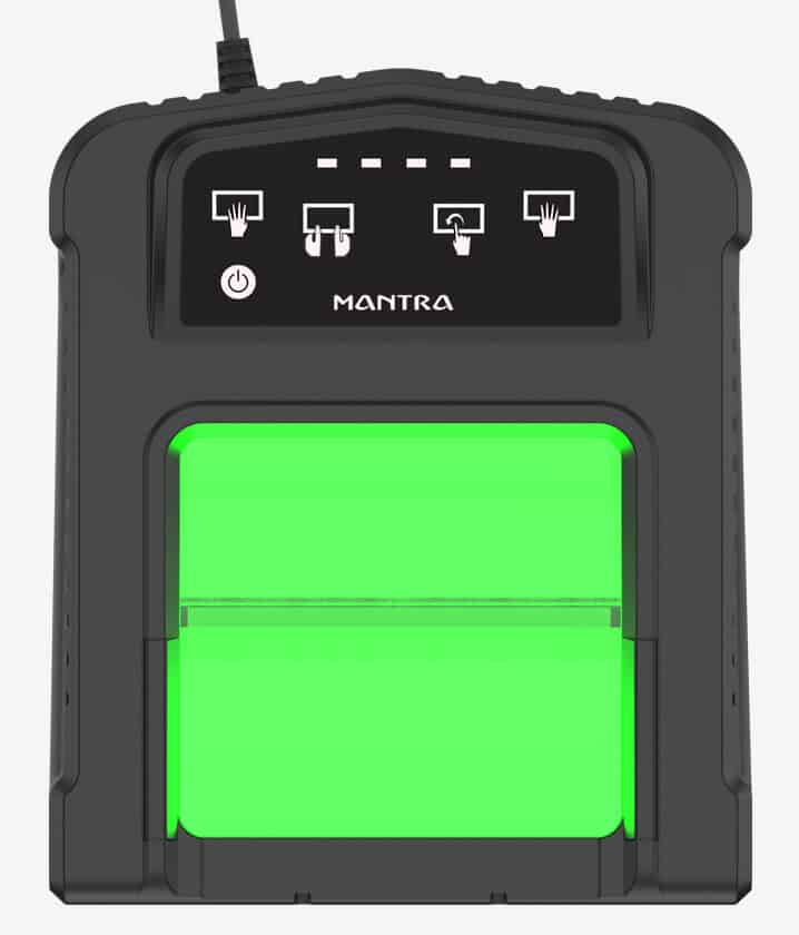 Mantra MORPHS Tenprint (4-4-2) Slap fingerprint scanner - Biometric ...